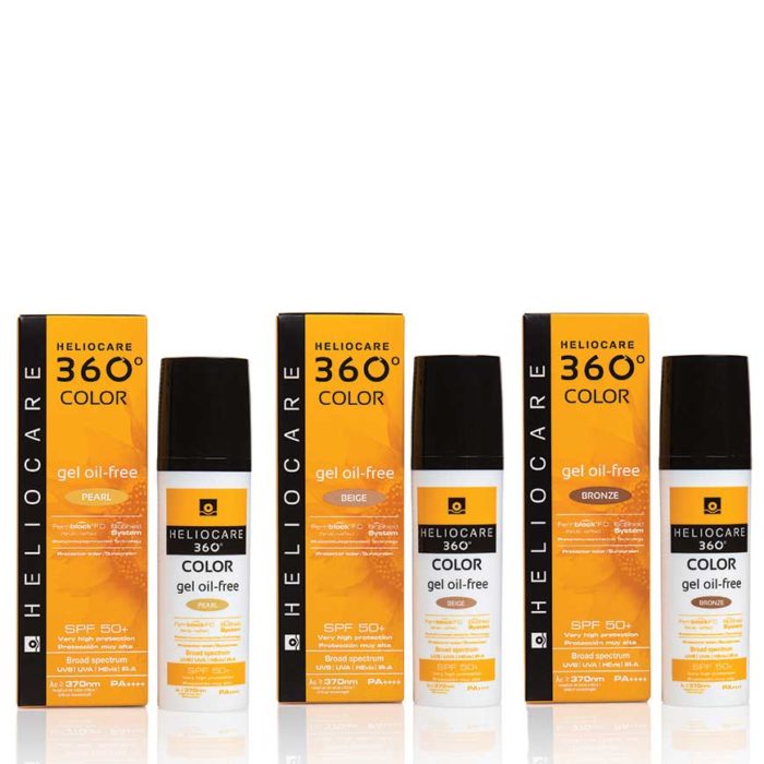 Heliocare 360 Color Gel Oil free SPF50+ | Available Online at SkinMiles