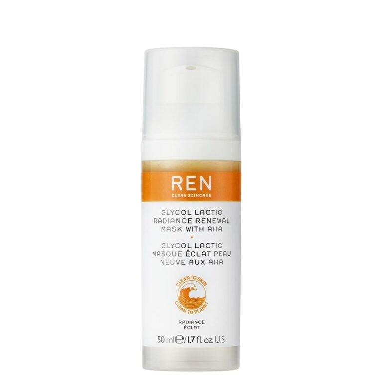 REN Glycolactic Radiance Renewal Mask | Available at SkinMiles