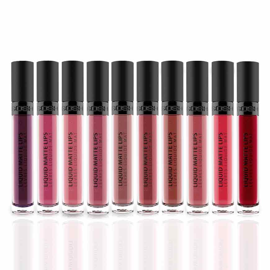 Gosh Liquid Matte Lips | Available Online at SkinMiles by Dr Alek