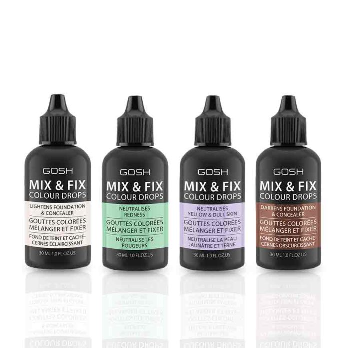 Gosh Mix & Fix Colour Drops | Available Online at SkinMiles