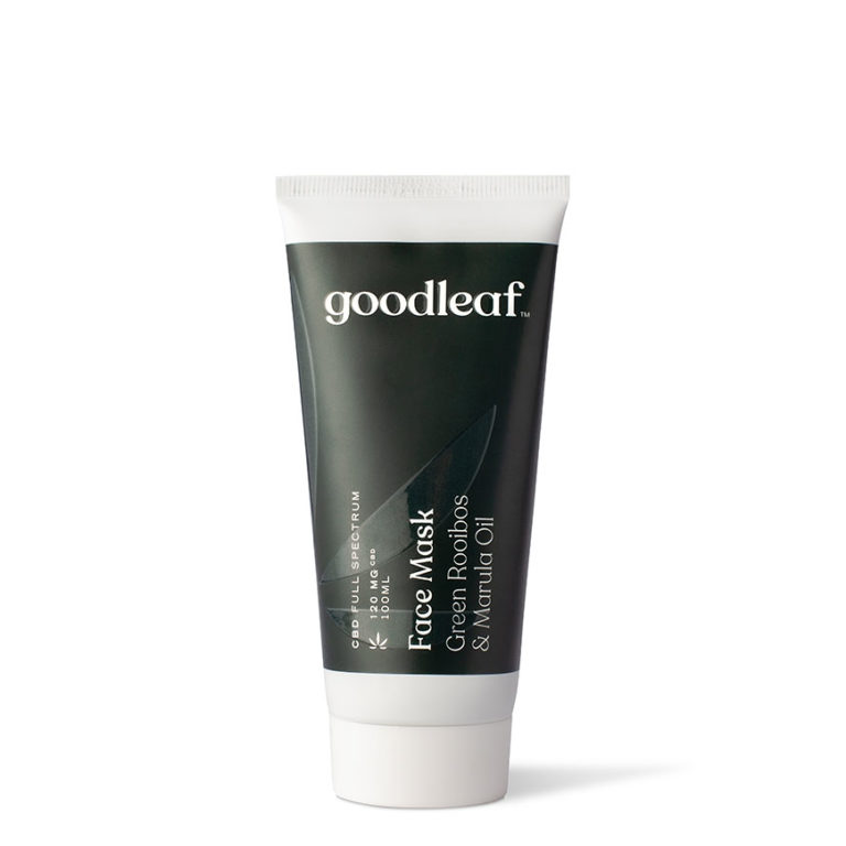 GoodLeaf CBD Face Mask | Available on SkinMiles by Dr Alek
