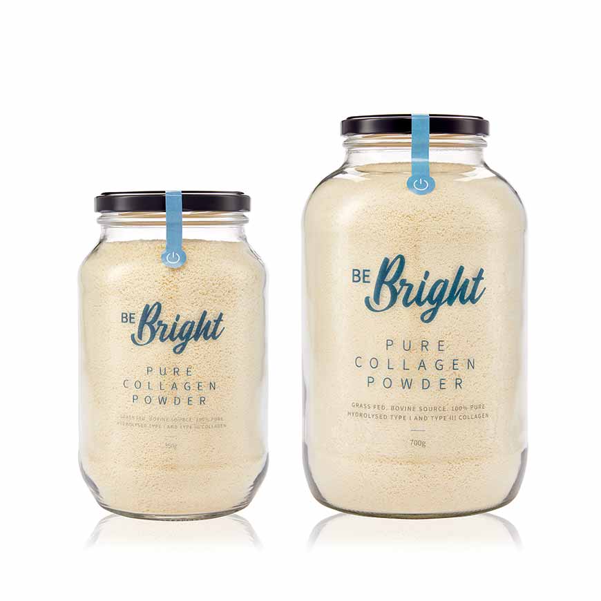 BE BRIGHT Pure Collagen Powder | Available Online at SkinMiles