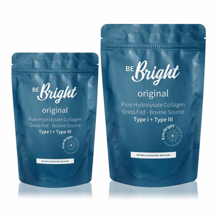 BE BRIGHT Pure Collagen Powder Refill | Available Online at SkinMiles
