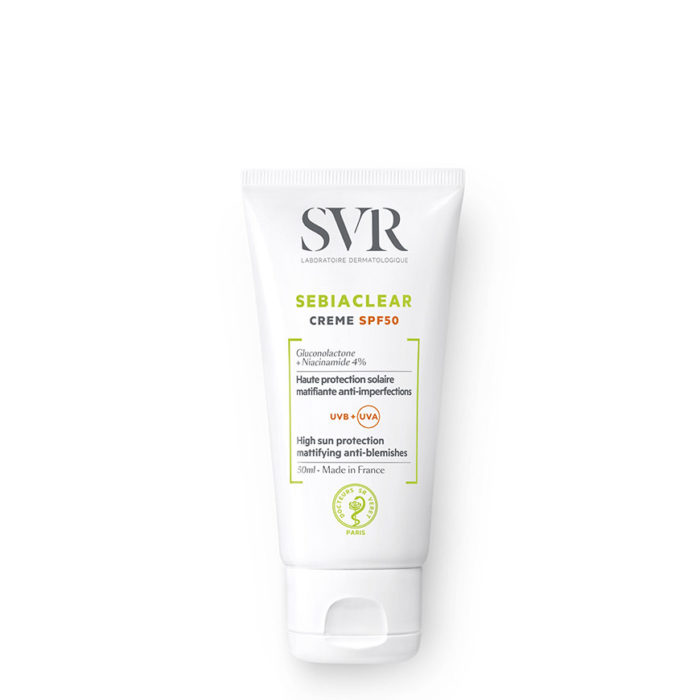 SVR Sebiaclear Crème SPF 50 | Available Online at SkinMiles by Dr Alek