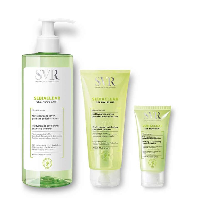 SVR Sebiaclear Gel Moussant | Available Online at SkinMiles by Dr Alek