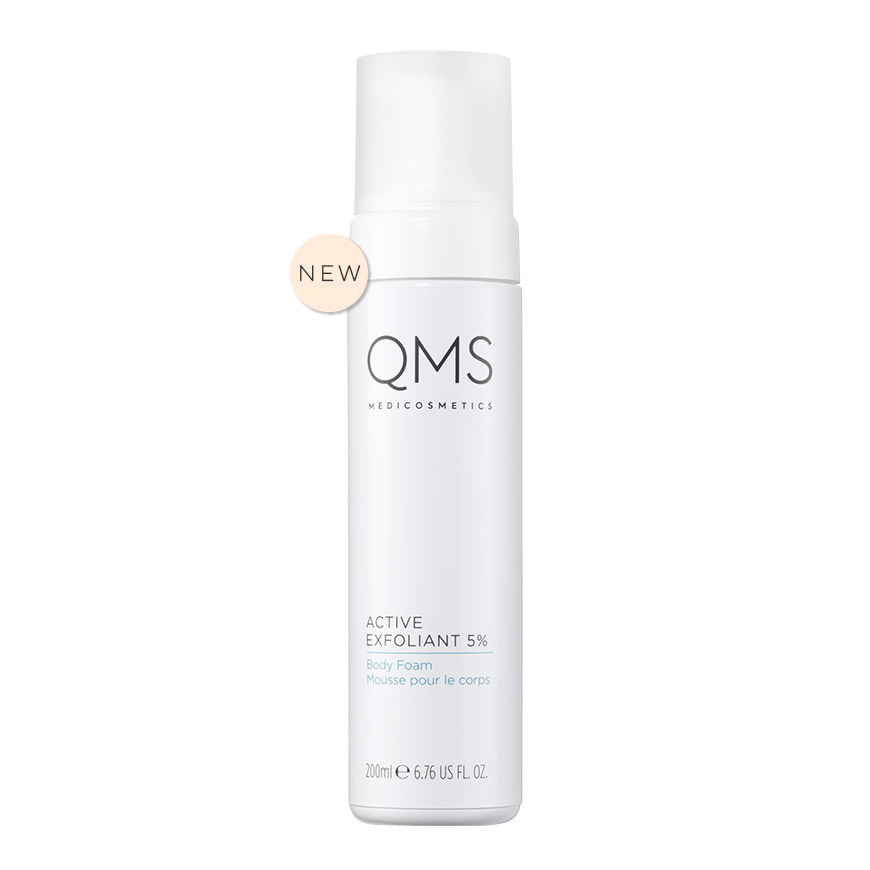 QMS Active Exfoliant 5% Body Foam | Available Online at SkinMiles