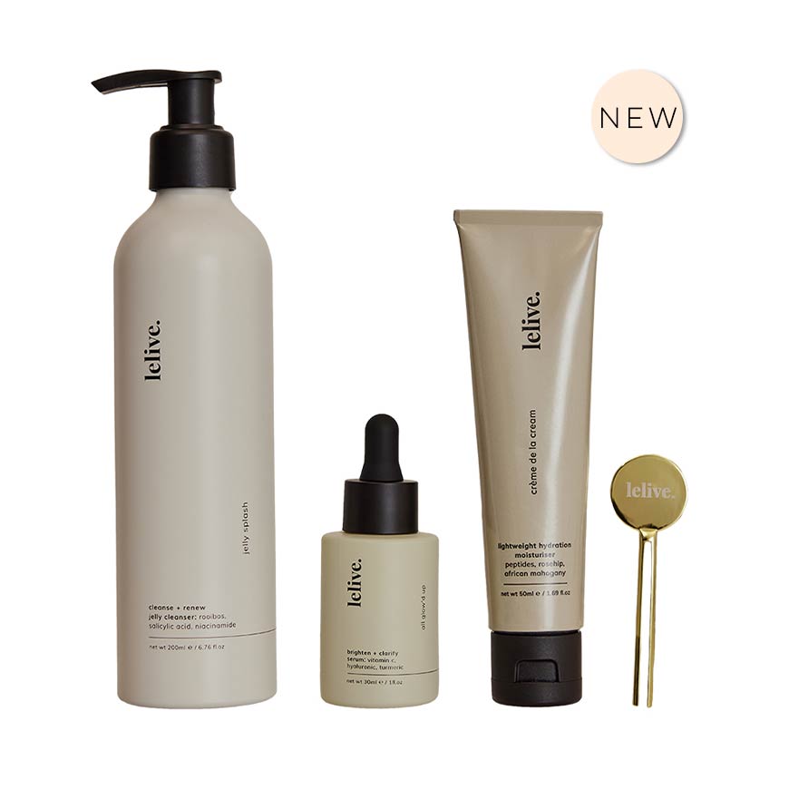 LELIVE Nourishing 3-step routine | revitalize, plump + restore | At ...