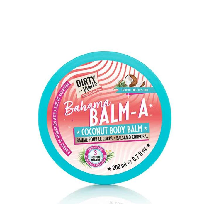 DIRTY WORKS Bahama Balm-a Coconut Body Balm | SkinMiles