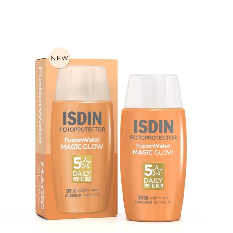 ISDIN Fusion Water Magic Glow SPF 50 | Available at SkinMiles